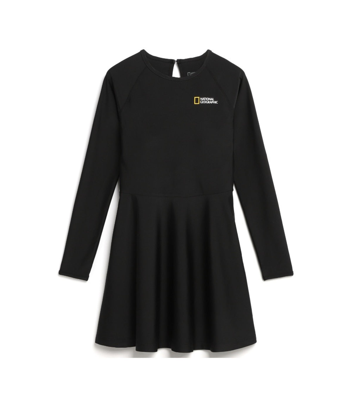 Women's Rash Guard Water Dress CARBON BLACK | National Geographic MY
