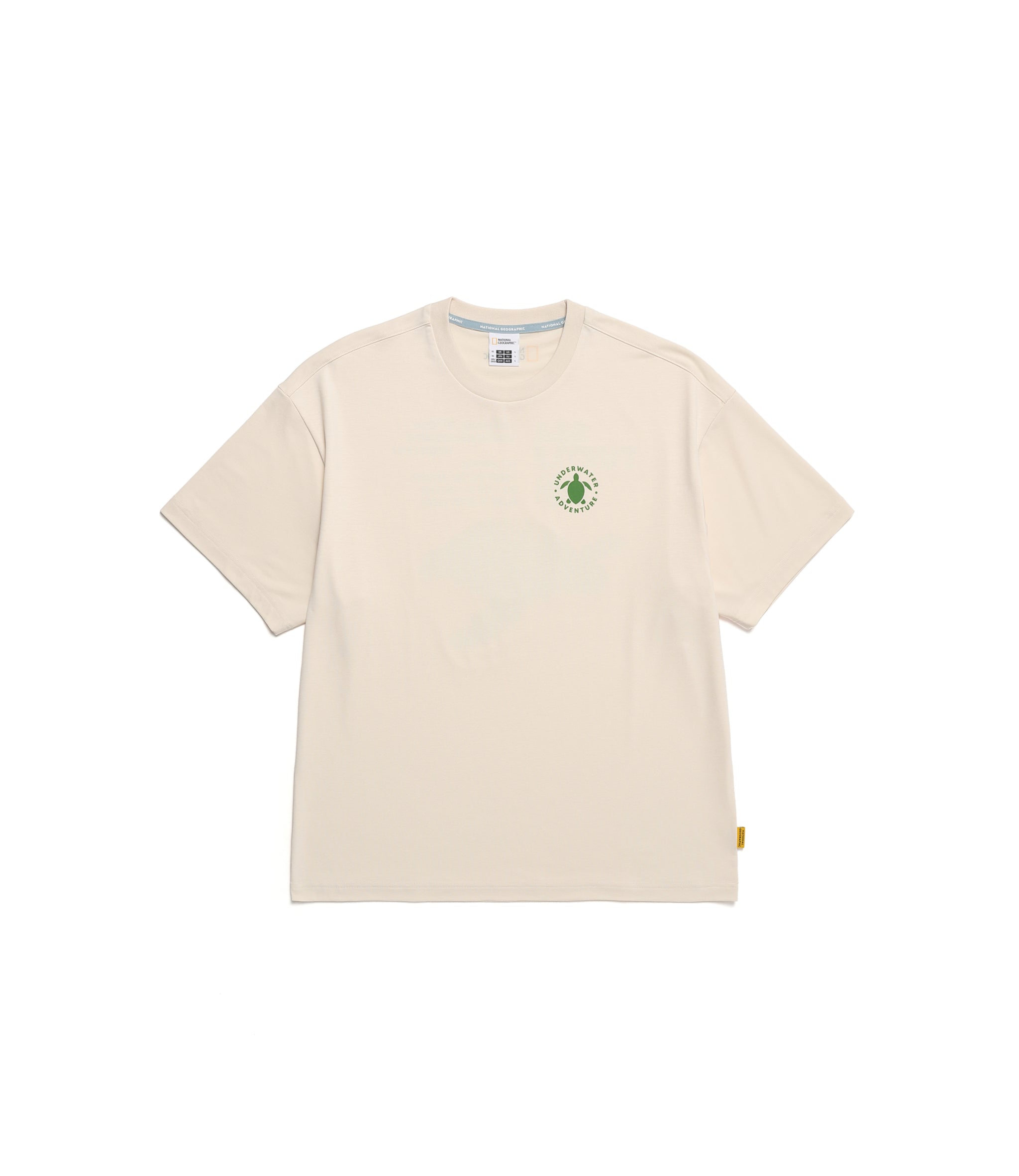 Unisex Drysil Graphic Short Sleeve TeeL/BEIGE | National Geographic MY